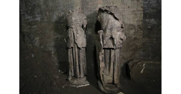 Magyar Múzeumok - Álmos és Előd vezér elveszettnek hitt szobrai ...